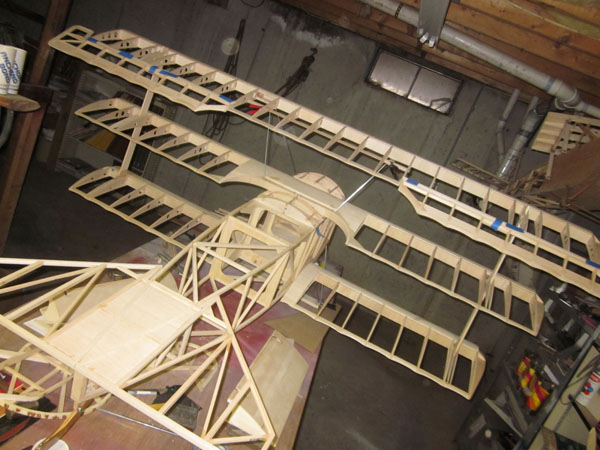 Workshop Build-Along: Balsa USA 1/3-scale Fokker Triplane — Installing ...