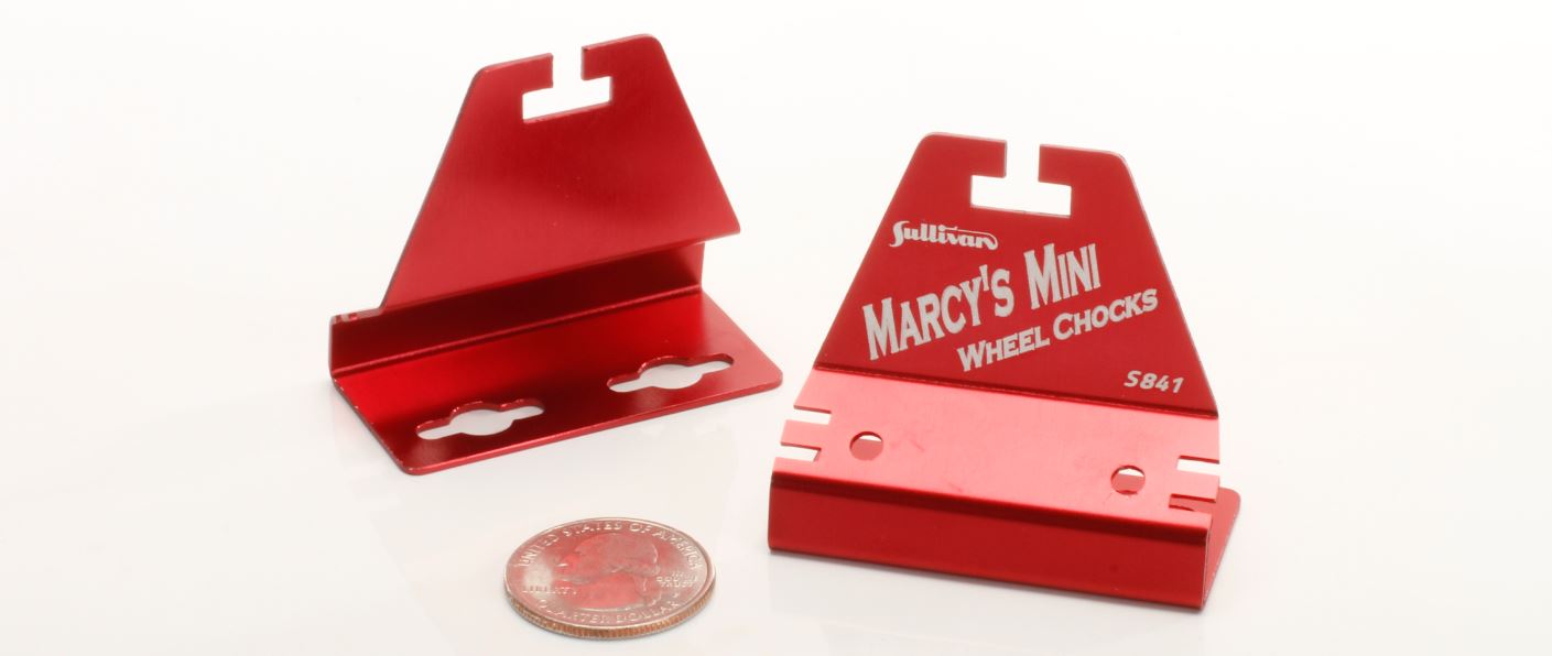 Micro Wheel Chocks — Sullivan has the Answer for Backyard Flyers ...