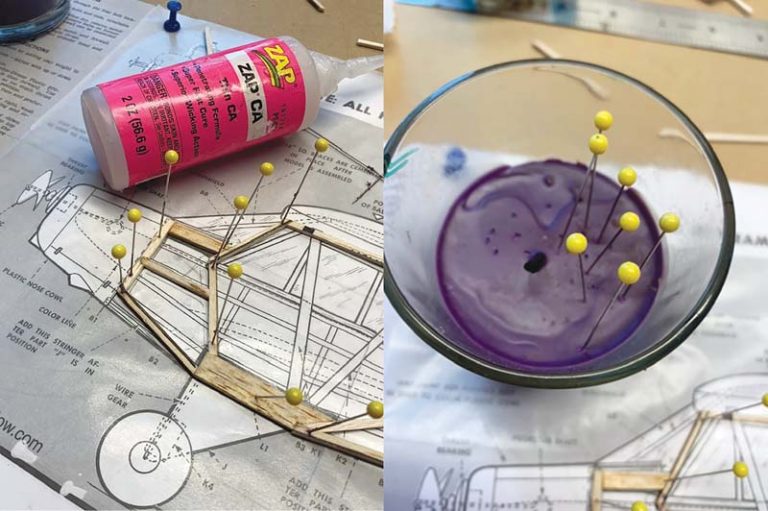 Waxed Building Pins – Model Airplane News