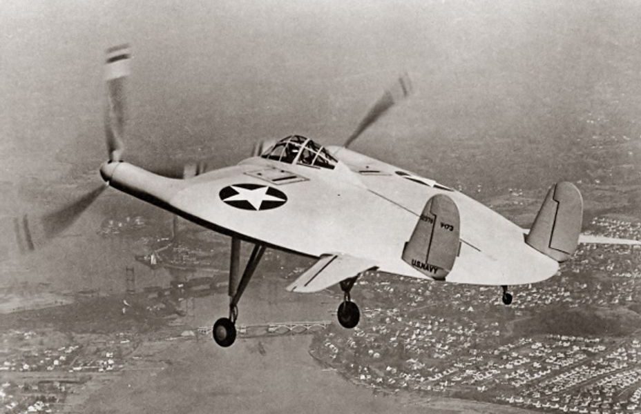 Vought V 173 “Flying Flapjack” – Model Airplane News