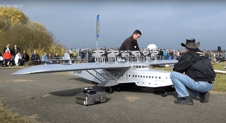 RC Scale 12-Engine Dornier DO X Lufthansa 1929 Flying Boat – Model ...