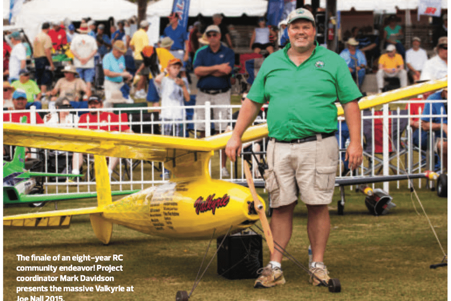 Joe Nall Flashback! Project Valkyrie – Model Airplane News